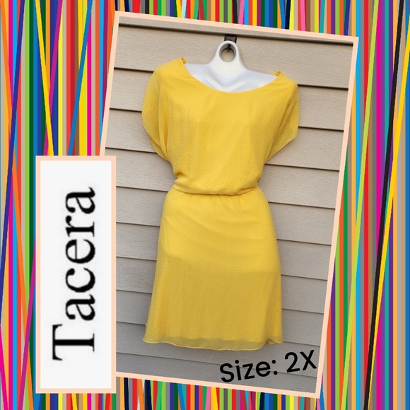 Tacera | Dresses | Yellow Tacera Dress | Poshmark